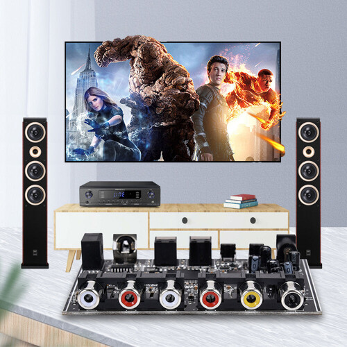 5.1 Channel DTS Dolby AC-3 PCM Digital Optical/Coaxial to Analog Audio ...