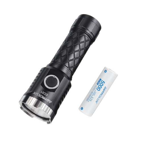 3500LM Anduril UI USB-C Rechargeable EDC Flashlight with 5000mAh 15A ...