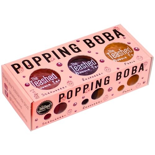 Popping Boba Set for Bubble Tea | Boba Kit Gift Set Contains 3 Flavours ...