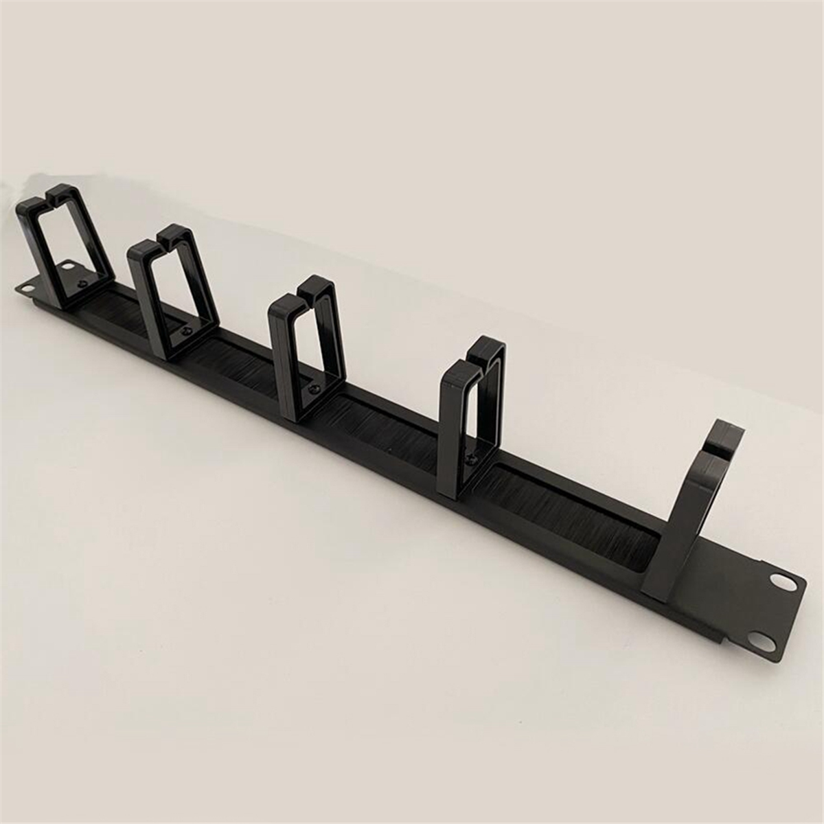 1U 19 Inch Rack Cabinets Cable Management Network Organizer Brush Panel ...