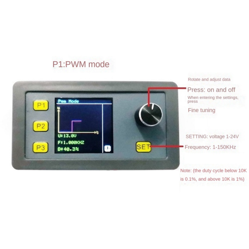 PWM Pulse Adjustable Module Sine Wave 4-20MA, 2-10V Portable Multifunctional Signal Generator ...