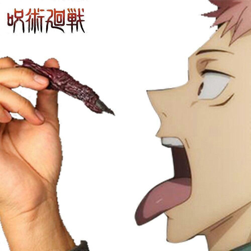 Anime Jujutsu Kaisen Cursed Finger Demon Yuji Itadori Cosplay Props ...
