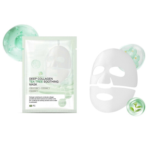 (2pcs) Collagen Anti-Wrinkle Lifting Overnight MaskFacial sheet masks with collagen for lifting ...