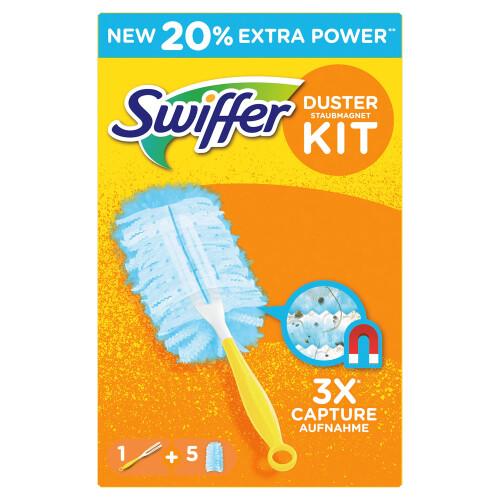 Swiffer Duster Kit with Handle + 5 Feather Dusters on OnBuy