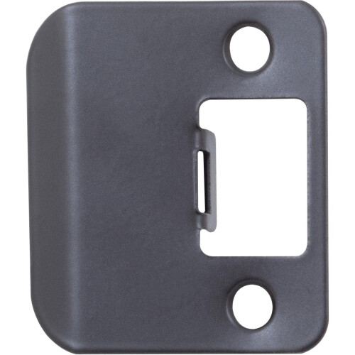 Round Corner Extended Lip Strike Plate, 2-1/4" x 1-1/2", (2" Overall ...