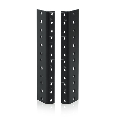 Gator Rackworks Heavy Duty Steel Rack Rail Set; 4U Rack Size GRW ...