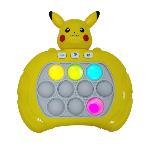 (c14) 2024 New Pikachu Quick Push Game Pop Up Fidget Bubble Electronic ...