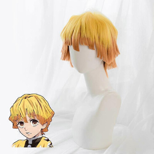 (style3, 140cm) Demon Slayer Agatsuma Zenitsu Cosplay Costume Anime ...