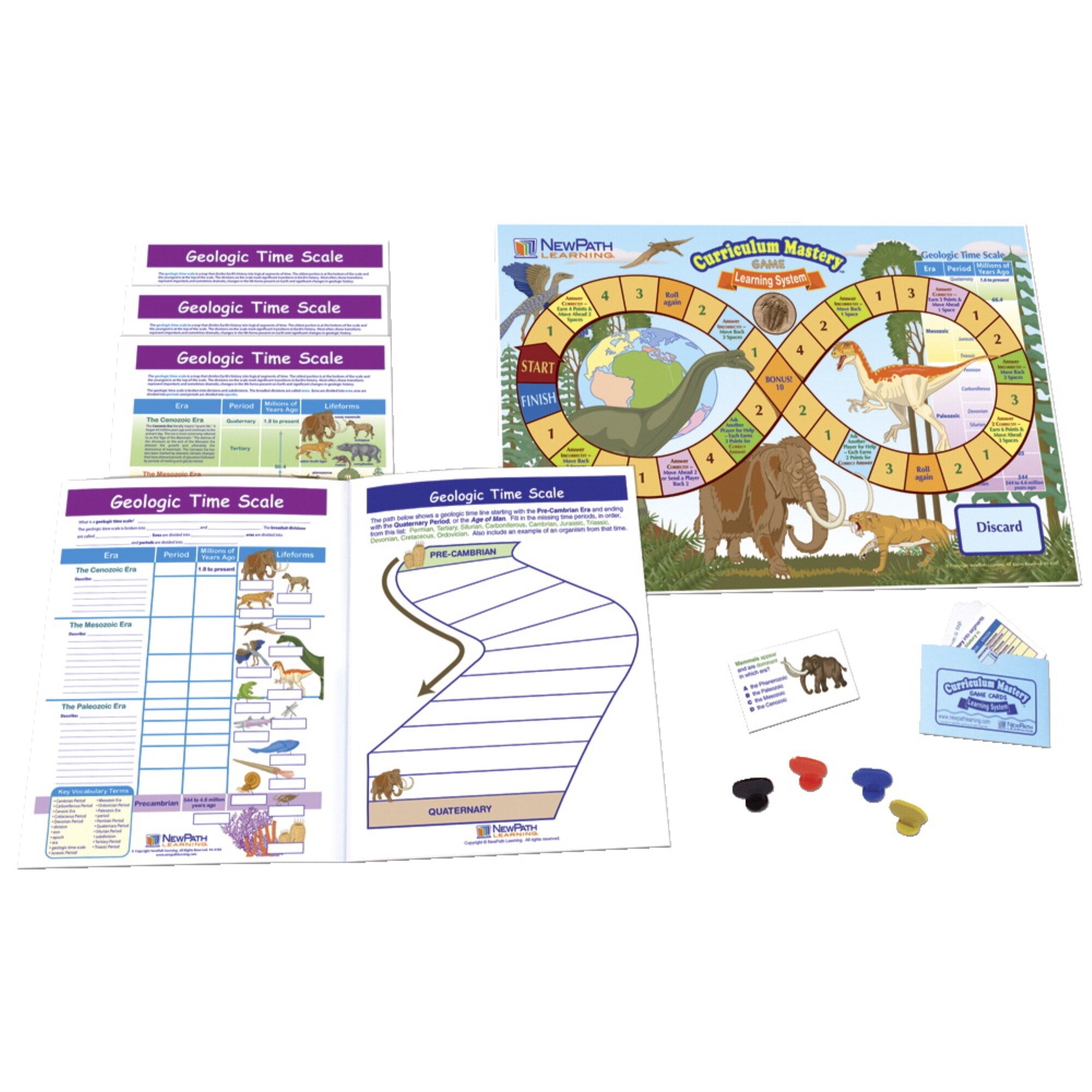 NewPath Geologic Time Scale Learning Center Grades 6 to 9 on OnBuy