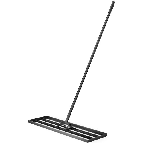 Wiltec Lawn Leveling Rake 76 x 25.4 cm Lawn Level Tool of Aluminium ...