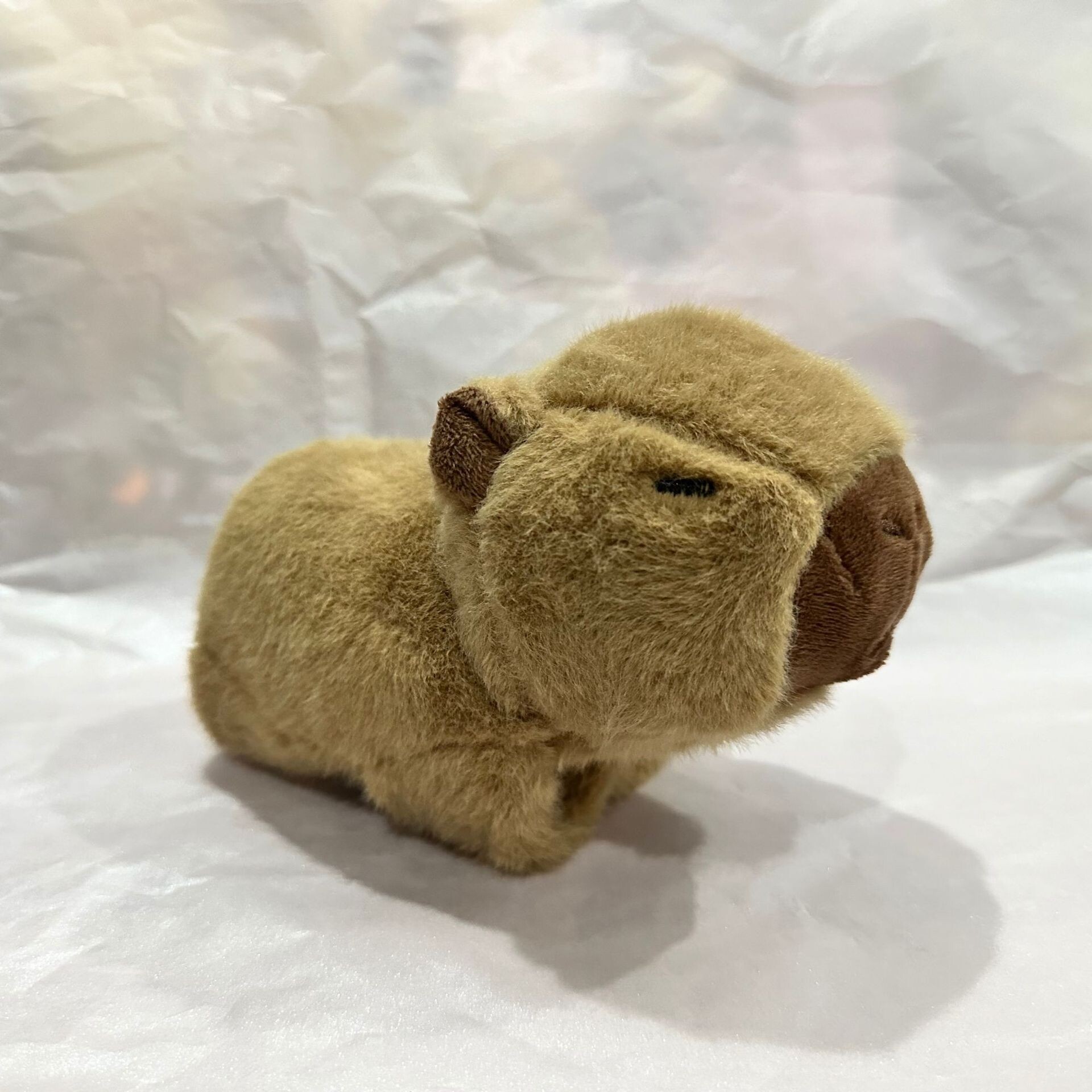 (Small Capybara Ring) Capybara Plush Ultra Cuddle Circle Soft Wrist ...