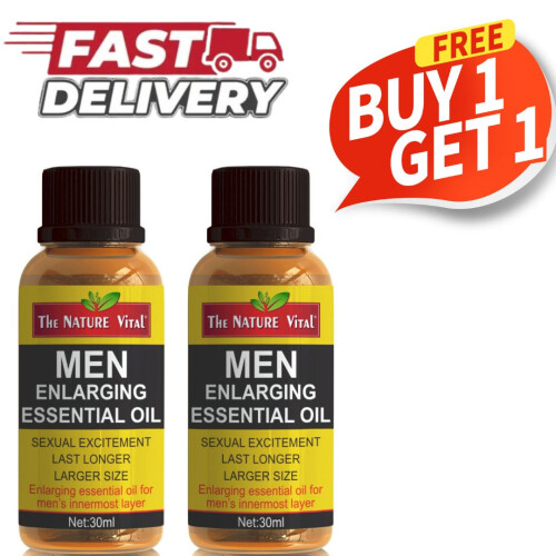 Men's Enlarge Oil, Last Longer And Larger Size 30ml Pack Of 2 |Male ...