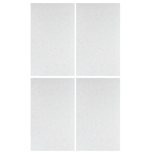 (Quartz Stone Gloss, 4) PVC Wall Panel for Bathroom, Kitchen & Bedroom, Alternative to Bathroom ...