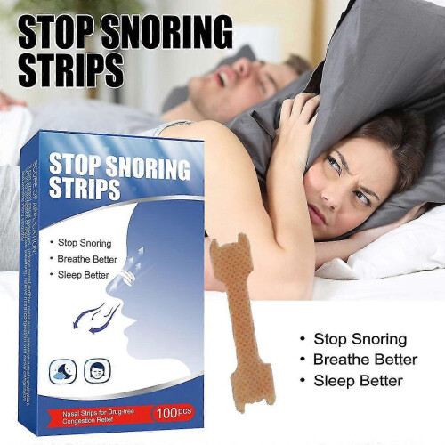 (3Box - 300pcs) Snoring Nose Plasters, Anti Snoring Nose Plasters For ...