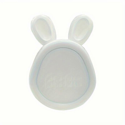 (White, One size) Time Rabbit Alarm Clock Rechargeable LED Luminous ...