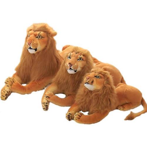 Giant Lion Stuffed Animal, Lifelike Stuffed Lion Plush Toy on OnBuy