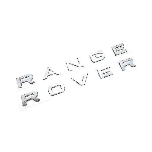 Chrome Silver Range Rover Front Grill Bonnet Badge Emblem Bonnet And ...