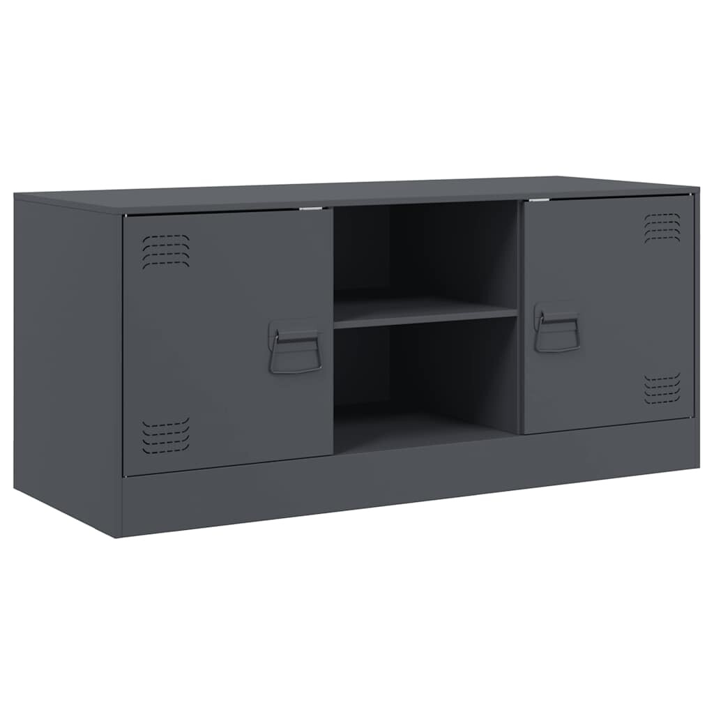 (anthracite) vidaXL TV Cabinet TV Stand TV Unit Entertainment Centre ...