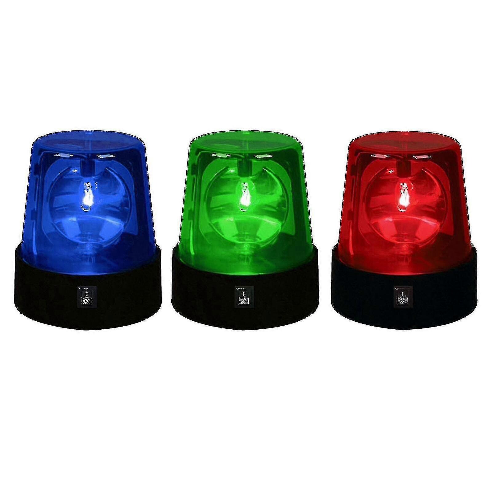 (Blue) Industrial Led Rotating Strobe Beacon Warning Lights, Electrical ...