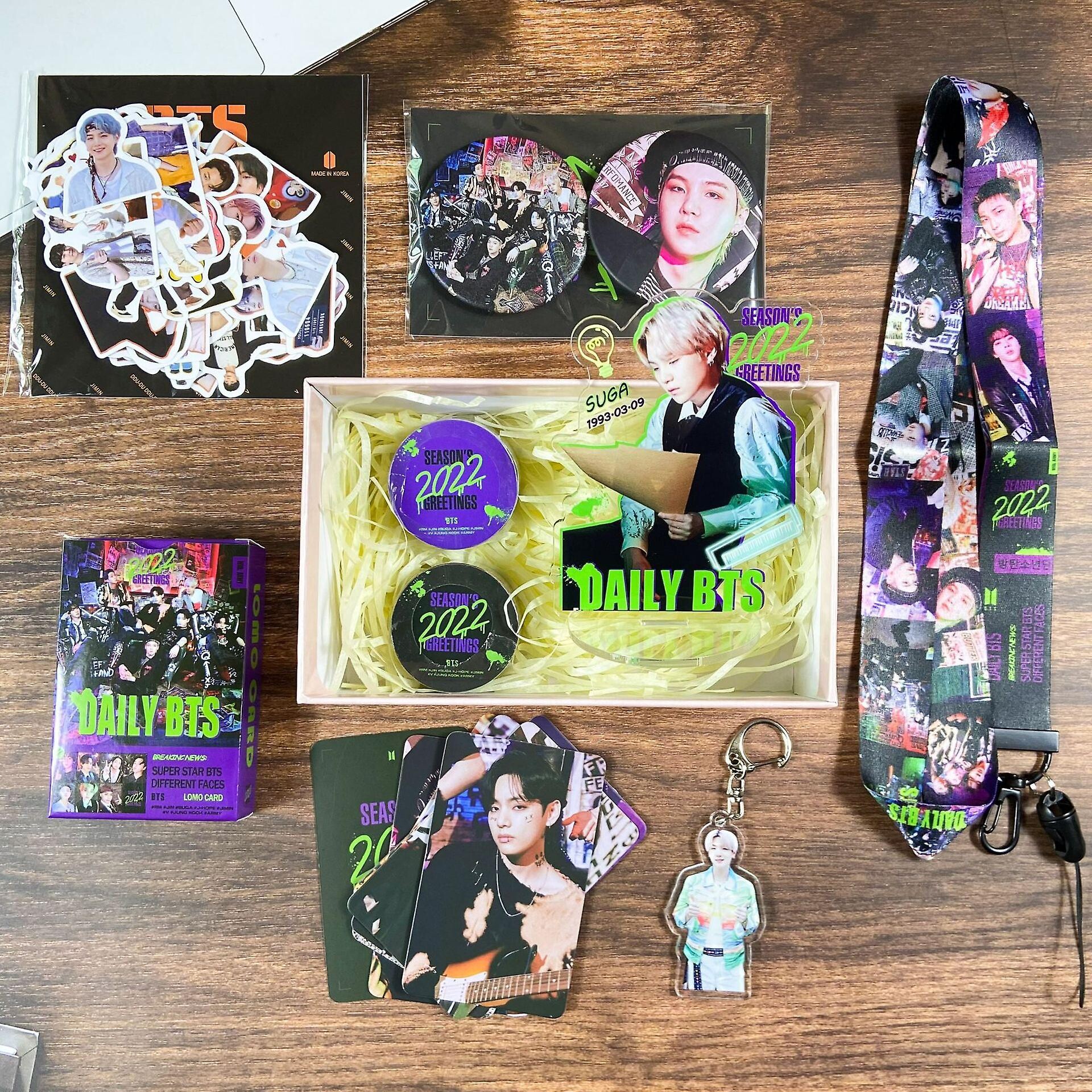 (SUGA Personal Gift Box 4, One size) BTS SEASON'S GREETINGS Surrounding ...