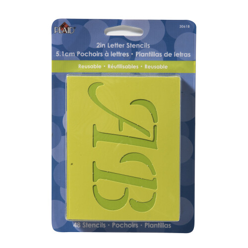 Plantilla de papel troquelada FolkArt, tama?o carta de 2 pulgadas ...