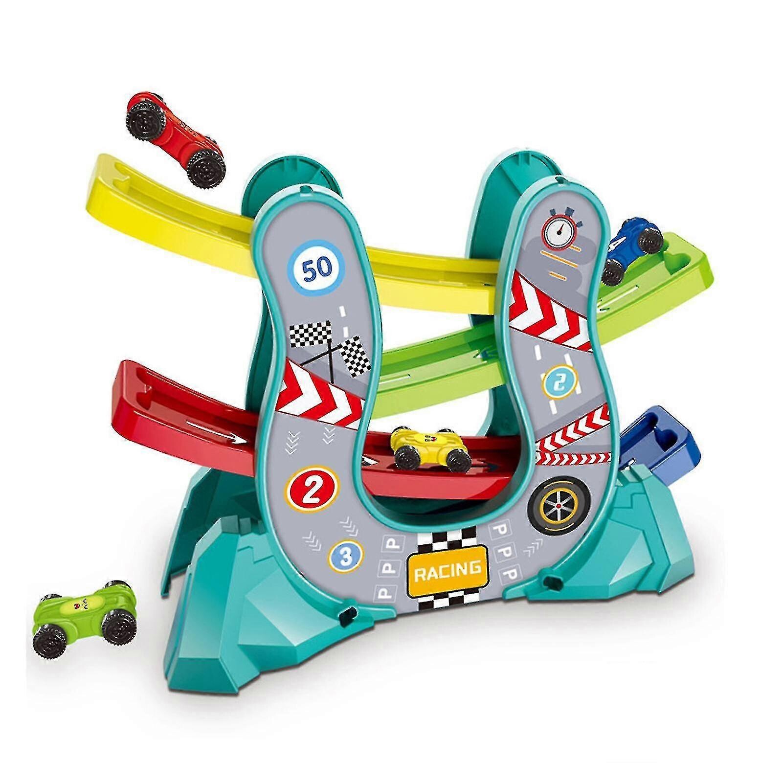 (green, One size) Assembling fun gliding rail car wholesale city ...