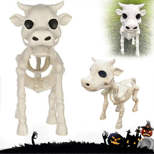 (As show, One size) Cow Skeleton Halloween Decoration Halloween ...