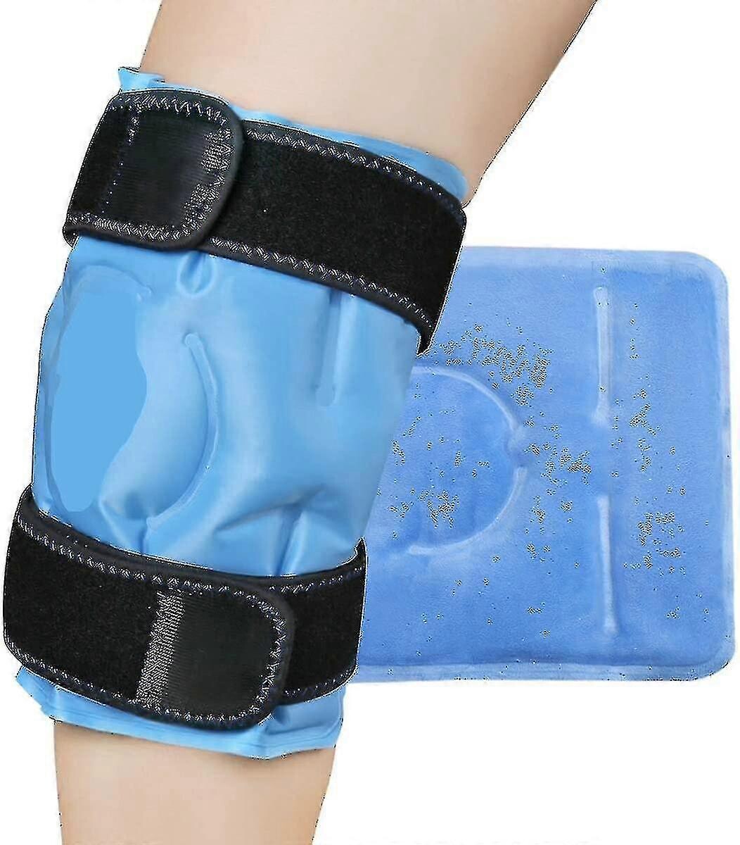 Gel Ice Pack for Knee Pain Relief - Reusable Cold Compress Therapy for ...