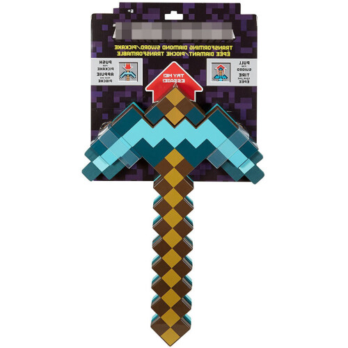 Minecraft 2 in 1 Assembled Sword and Axe on OnBuy