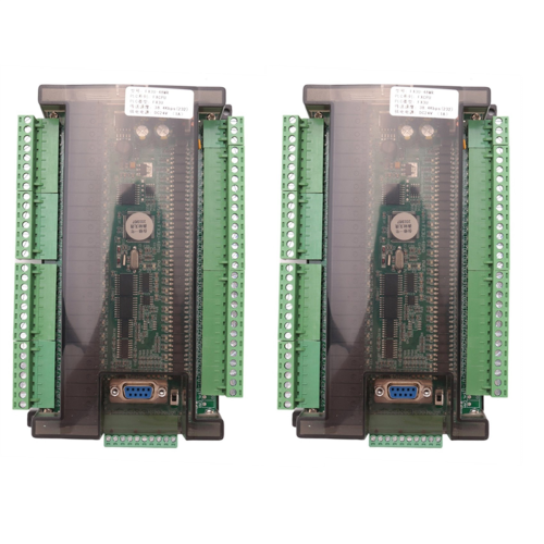2X FX3U 48MR RS485 (Real Time Clock) 24 Input Relay Output 6 Analog 2 Plc Controller on OnBuy