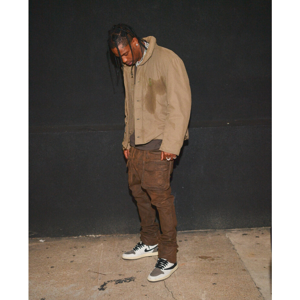 (EUR SIZE 42) Travis Scott x Air Jordan 1 Retro High OG SHOES on OnBuy