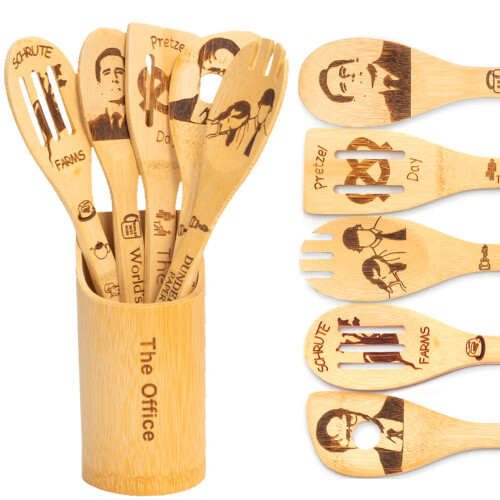 Office Wooden Spoons for Cooking The Office TV Show Merchandise The ...