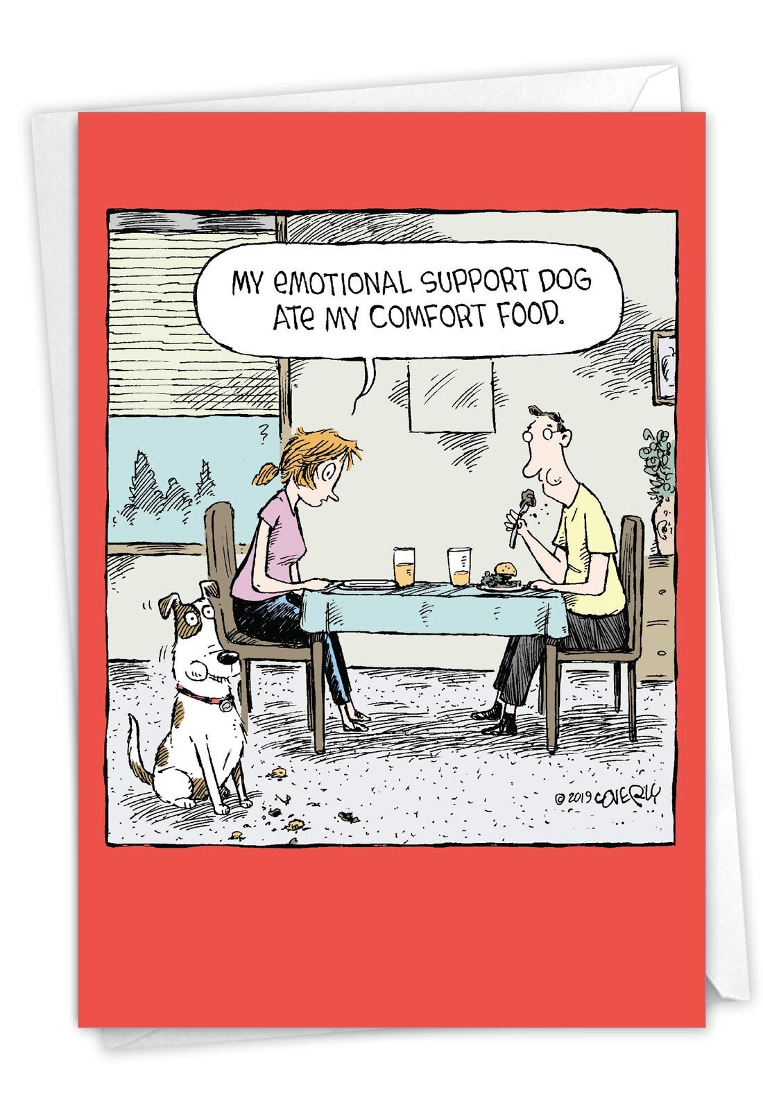 NobleWorks - 1 Humor Birthday card with Envelope - Funny cartoons for on OnBuy