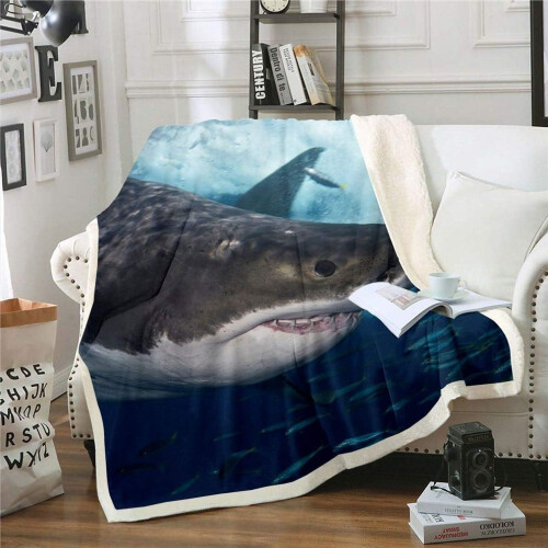(30"x40", Style3) Wildlife 3D Printed Throw, Discover the magic of 3D ...