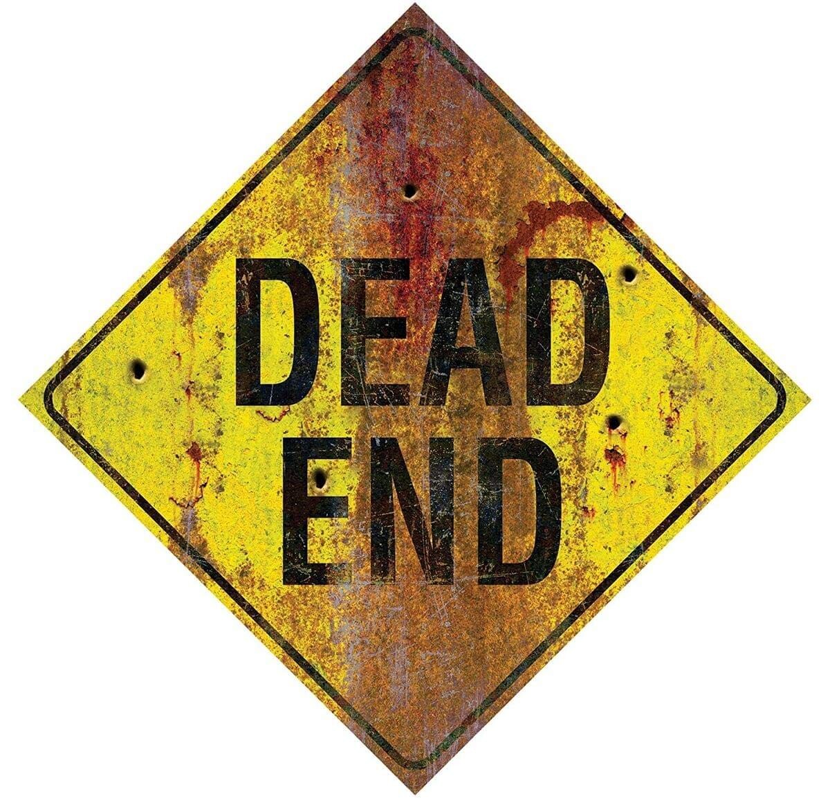 Sunstar Industries Dead End Metal Sign on OnBuy