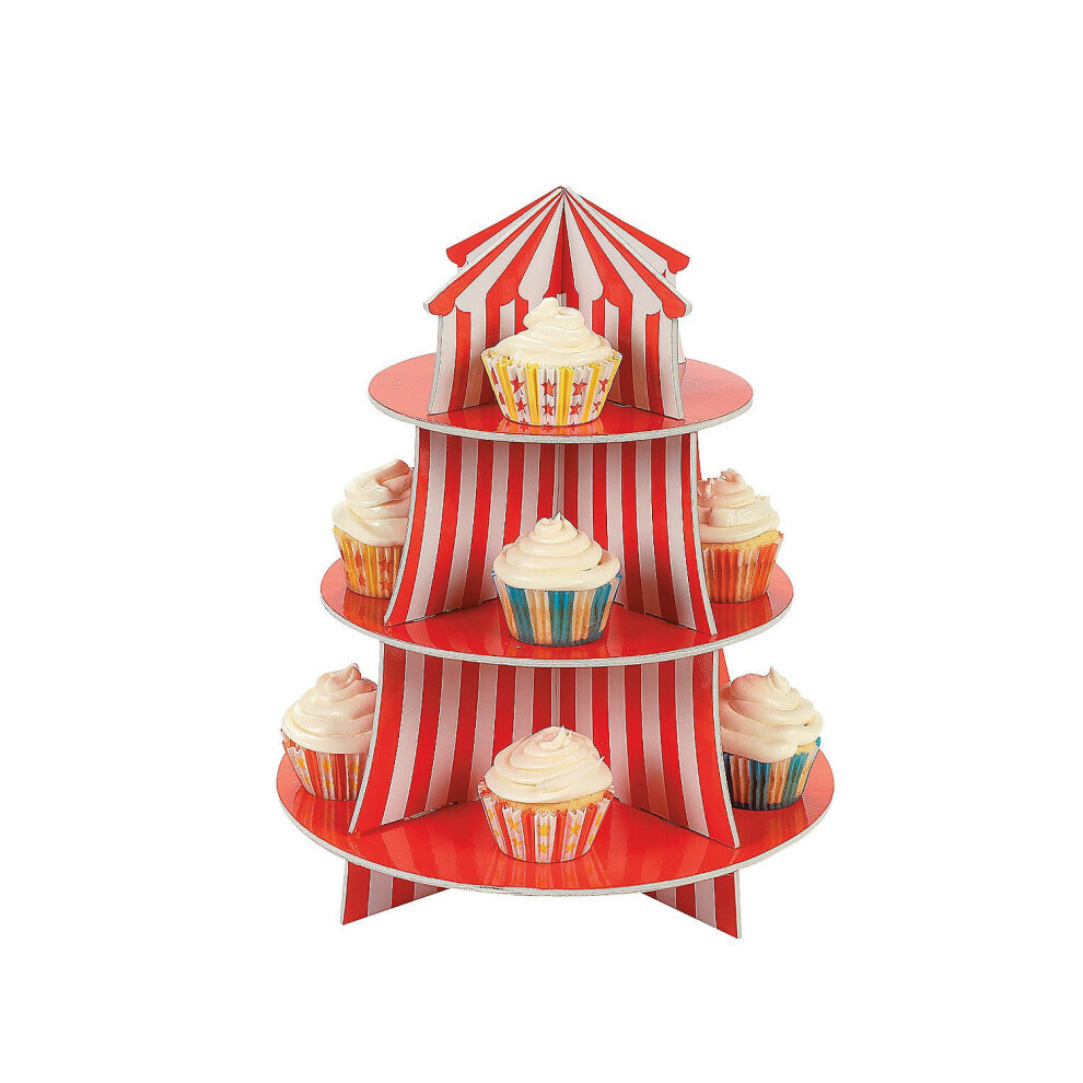Stojan na muffiny Fun Express Big Top Carnival - Circus Birthday Party ...