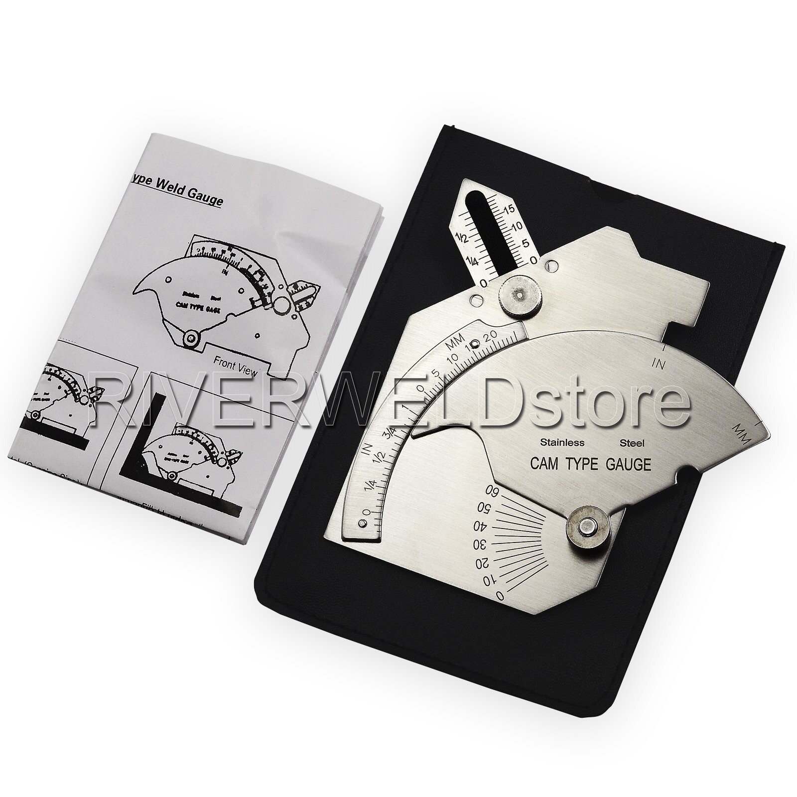 RIVERWELD Bridge Cam Gage Test Ulnar Welding Inspection Gauge Checks ...