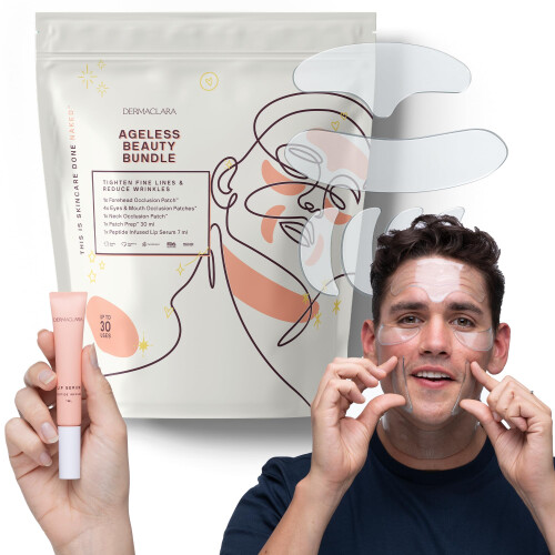 Dermaclara Ageless Beauty Bundle Includes 4 Eyes Mouth Occlusion ...