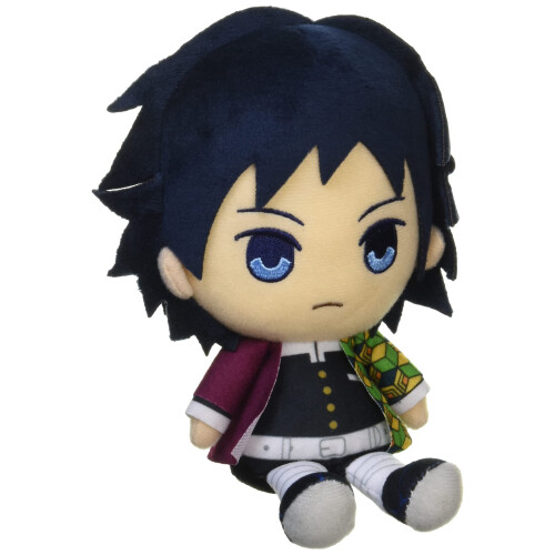 Bandai Demon Slayer Kimetsu no Yaiba Chibi knuffel - Giyu Tomioka on OnBuy