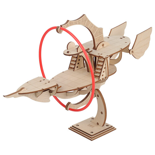 Eberron Elemental Airship Model Wood Laser Cut Fantasy Skyship Terrain ...