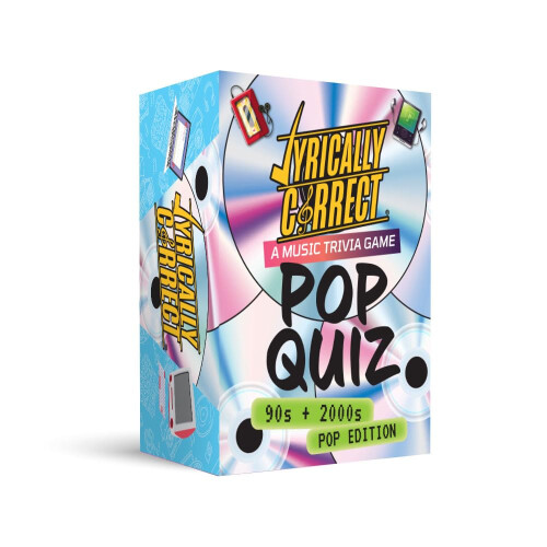 Lyrically Correct Music Trivia Card Game | Multi-Generational Family ...