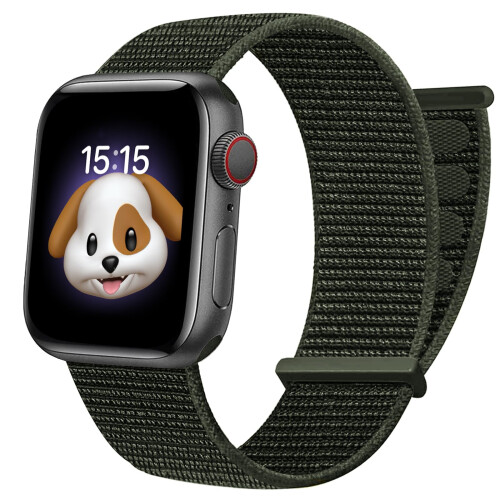 BlackPro for Kids Apple Watch Band Breathable Soft Nylon Loop Strap f ...
