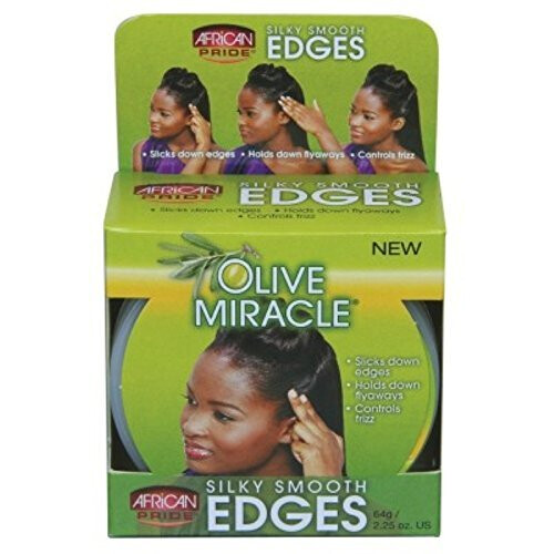 African Pride Olive Miracle Silky Smooth Edges 225 Ounce Pack of 1 on OnBuy