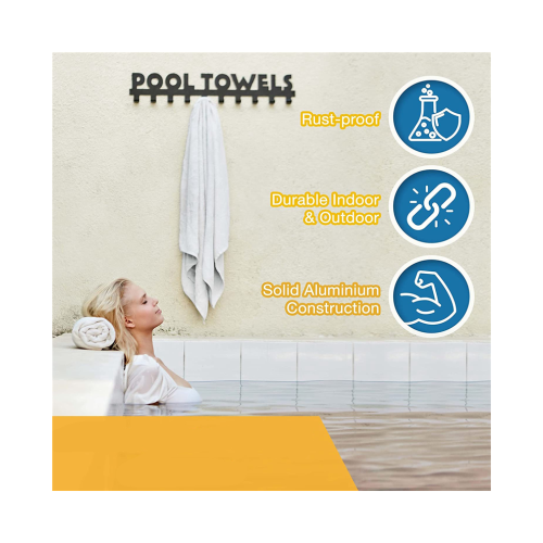Outdoor Towel Rack for Hot Tub - Durable Hot Tub Towel Rack Outdoor to ...