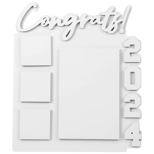 (As show, One size) Sublimation DIY Photo Frame Sublimation Grad ...