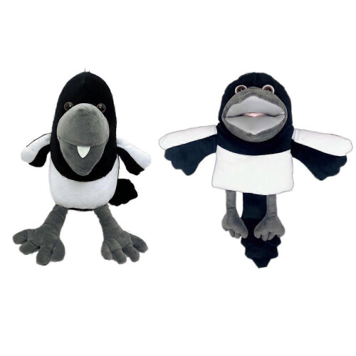 (Hand puppet, One size) Wow English Steve and Maggie Plush Toy Kids ...