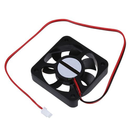 Ventilador de refrigeraci?n sin escobillas con conector de 2 pines y 12 V CC, 50 mm x 10 mm on OnBuy