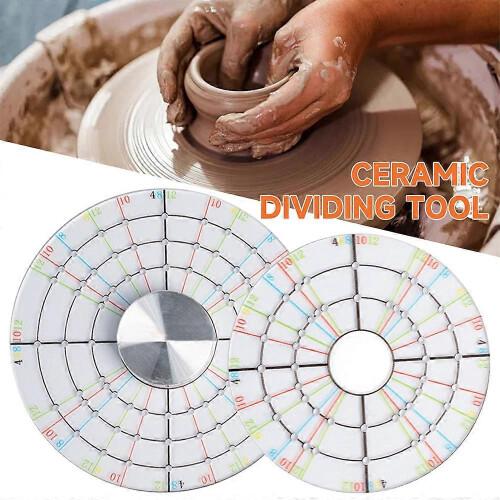 (Small, One size) Pottery Tools Trimming Spinner Rotary Disc Pottery Wheel Trimmer Clay Tools ...