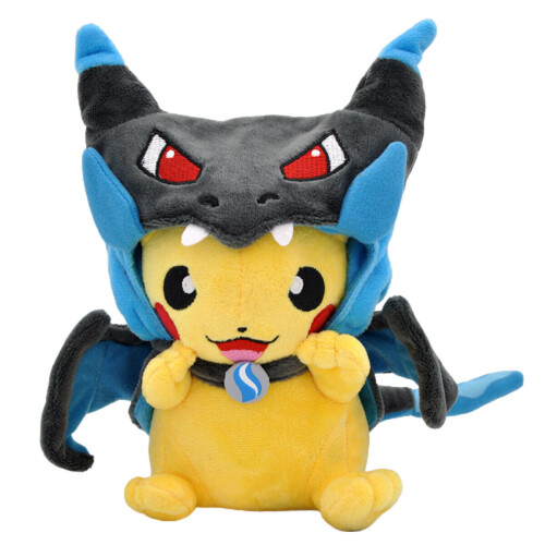 (Cos Charizard X1?Open Mouth?) Pokemon Doll Pikachu Mega Charizard ...