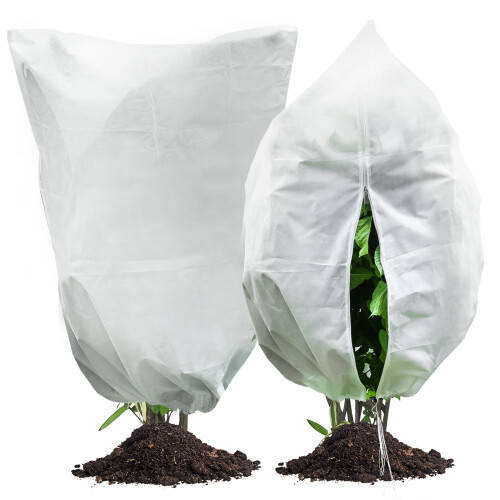 (2 Packs 120x180cm) Garden Protection Bags Plants Protection Cover on OnBuy
